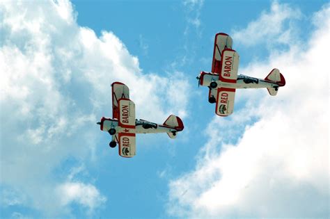 Red Baron Pizza Biplane