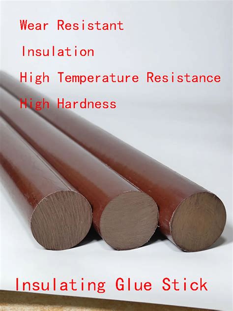 1pcs 8 50mm Diameter Bakelite Bar Phenolic Laminate Bar Insulation Bar