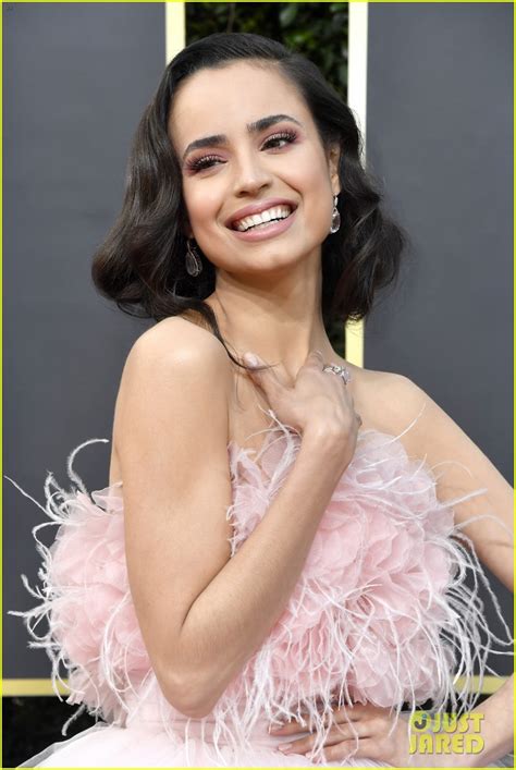 Sofia Carson Makes A Grand Entrance For Golden Globes 2020 Photo