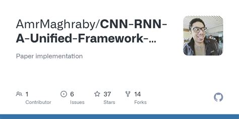 Github Amrmaghrabycnn Rnn A Unified Framework For Multi Label Image