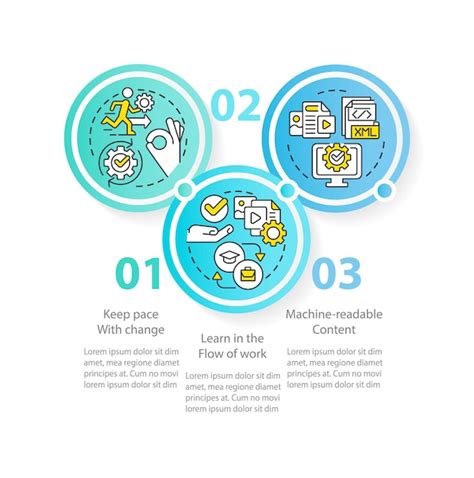 Premium Vector Key Principles Circle Infographic Template