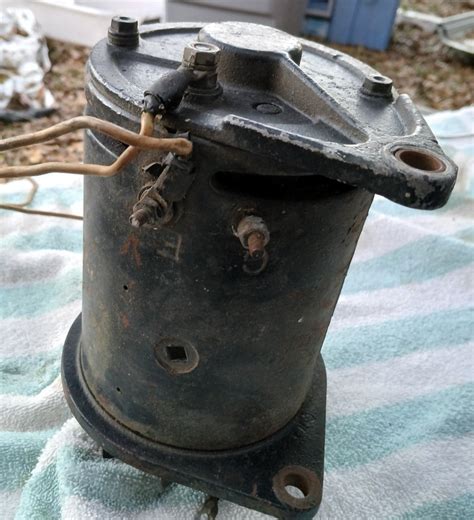 1955 6 Ford Thunderbird 6 Volt Generator Untested Ebay