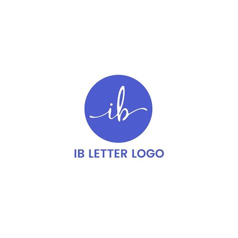 Premium Vector Bi Ib Letter Logo Vector Template Abstract Monogram Symbol