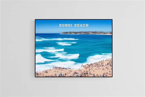 Bondi Beach Art Print And Digital Download Perfect For Beach Etsy