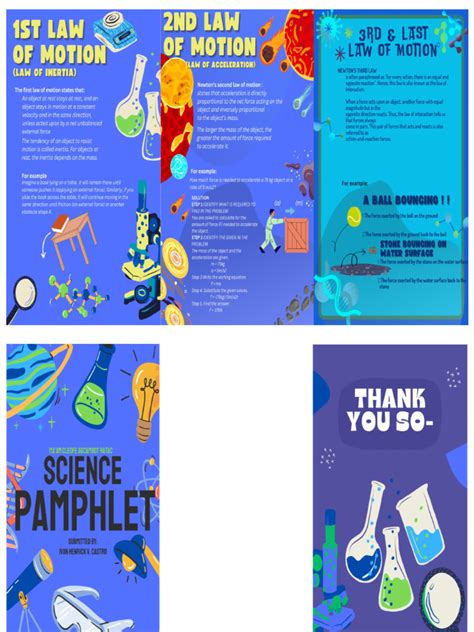 Pamphlet Science Pdf