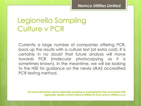 Legionella Sampling Pdf