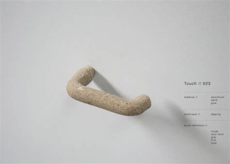 Rene Siebum Explores Touch With Tactile Door Handles