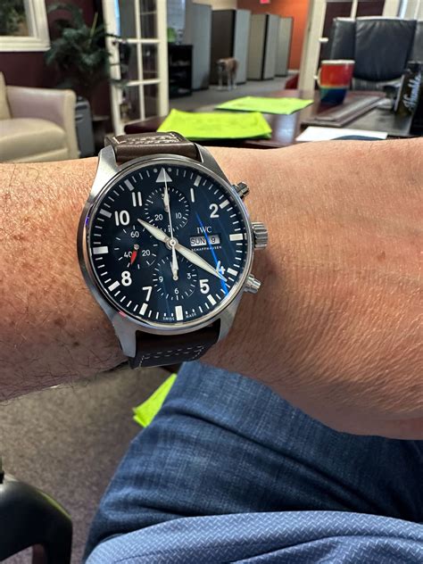 First Iwc Love It But Strap Is Small Riwcschaffhausen