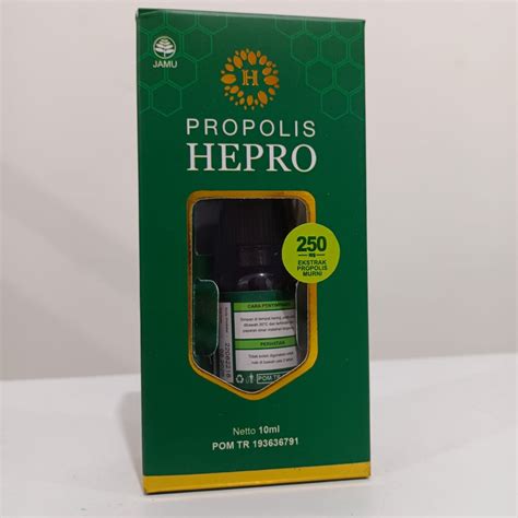 Jual Propolis Hepro Trigona Asli Indonesia Isi 10 Ml Atasi Tbc Dan Batuk Menahun Shopee Indonesia