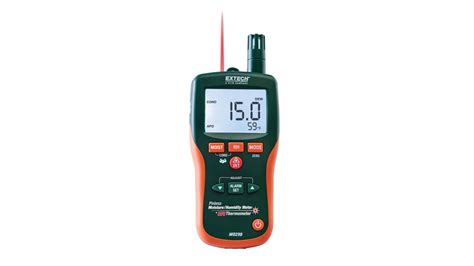 Extech Mo290 Moisture Meter ±3 Accuracy Backlight Display Battery
