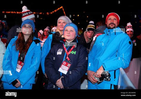 Princess Mette Marit And Prince Sverre Magnus And Prince Haakon Hi Res