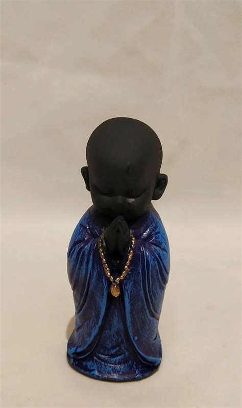Black Polyresin 3674aa Small Monk For Decoration Dont Wash At Rs 219