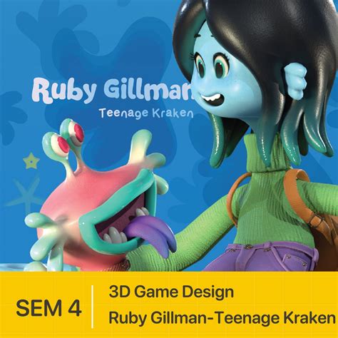 Đồ án Kỳ 3d Game Design Ruby Gillman Đào Tạo Thiết Kế Đồ Họa Kỹ