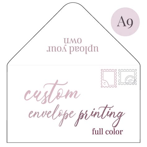 You Format Color Ink Printed A9 You Format Cards And Pockets