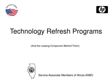 Ppt Technology Refresh Programs Powerpoint Presentation Free