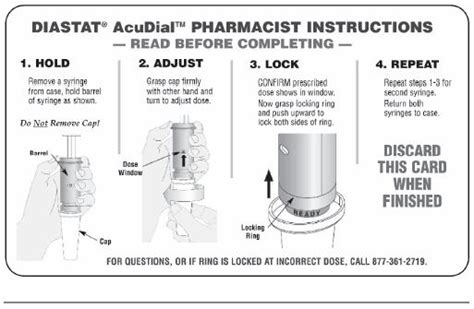 Diastat Dosage Guide