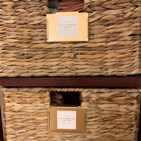 Custom Organization Labels For Storage Bins Minim Vicedeal