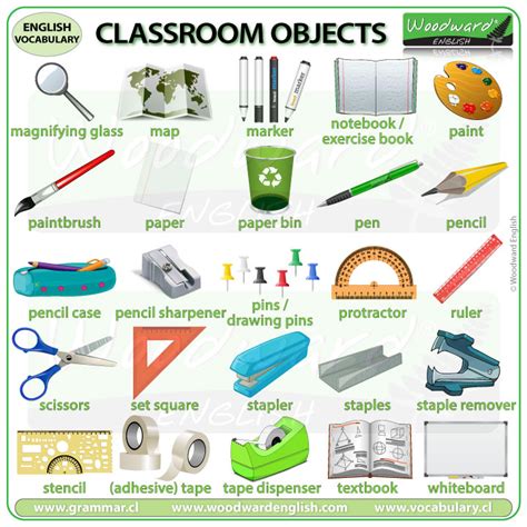 Classroom Objects In Classroom
