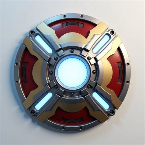 Free Arc Reactor Shield Image Reactor Shield Geometric Download