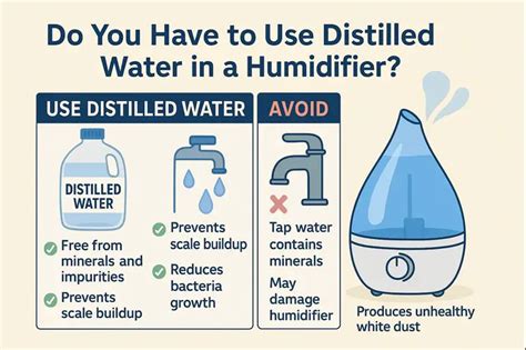 Do You Have To Use Distilled Water In A Humidifier Really