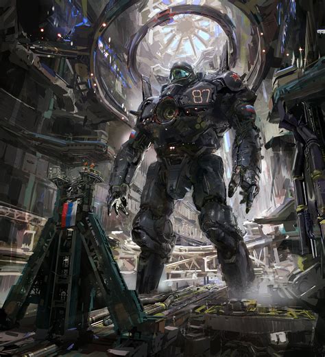 Kaiju Pacific Rim Concept Art