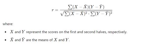 Split Half Reliability Methods Examples And Formulas