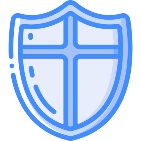 Shield Basic Miscellany Blue Icon