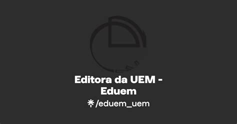 Editora Da Uem Eduem Instagram Linktree