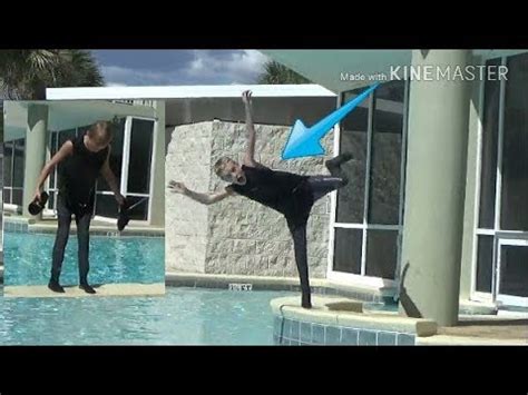 Falling In The Pool Fully Clothed Prank Youtube