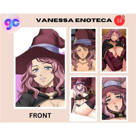 Vanessa Enoteca Black Clover High Quality Nsfw Photocards Shopee