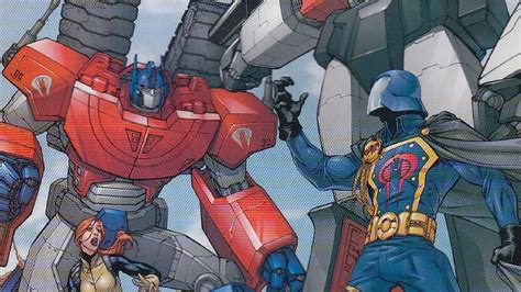Gi Joe Transformers Crossover Live Action Movie From Steven Spielberg