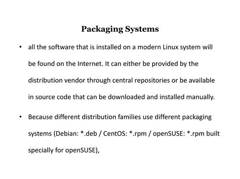 Linux Package Managementpptx
