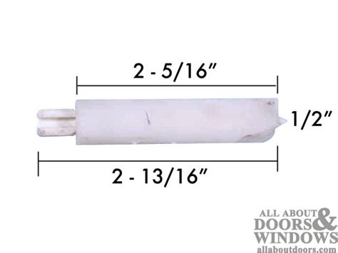 Discontinued Plastic Pivot Bar Assembly Vinyl Window Parts