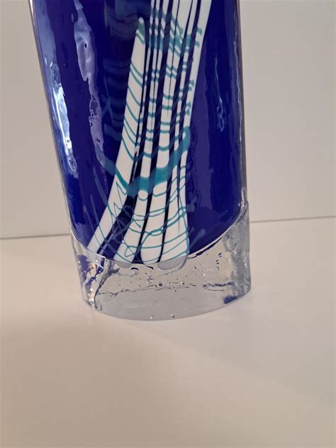 Překrásná Vysoká Designová Váza Aleš Valnersignovaná Aukro