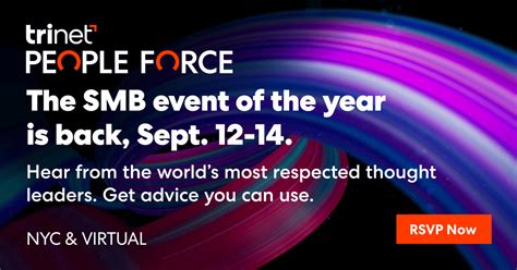 Trinet Announces Fourth Annual Trinet Peopleforce 2023 Kicking Off