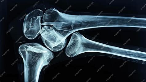 A Detailed Xray Of A Knee Joint Revealing The Bones And Ligaments Perfectly Suited For Accurate