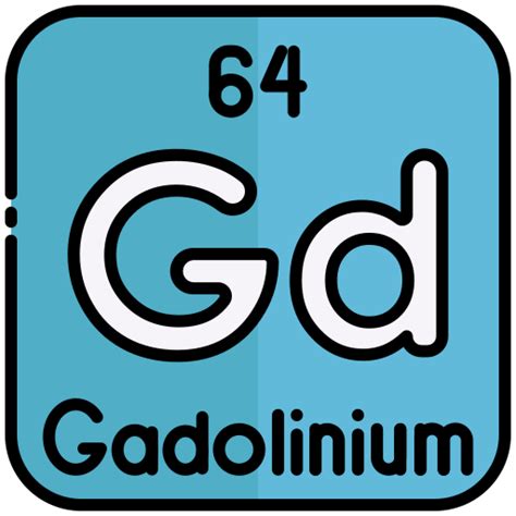 Gadolinium Generic Color Lineal Color Icon