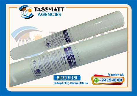 Filter Microns 10 10micron Tassmatt Agencies Limited