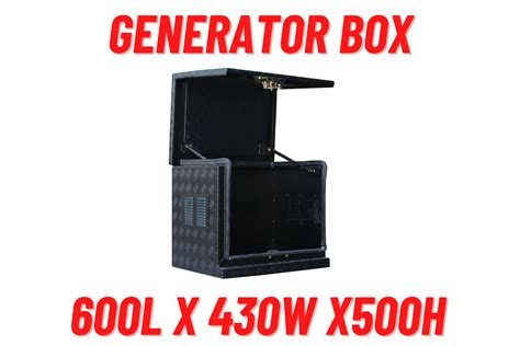 Black Generator Box 2kv Vt Boxes And Trailers