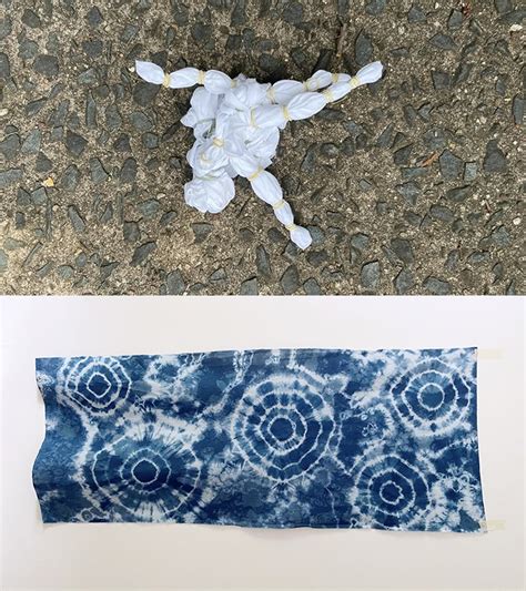 Diy Indigo Fabric Dyeing Tutorial How To Create Indigo Dye Patterns