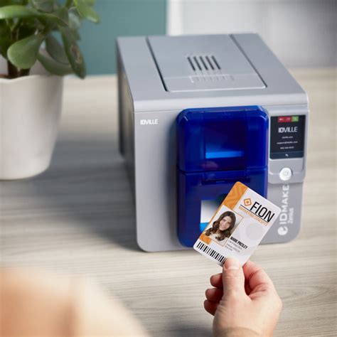 Id Maker Zenius Touch 1 Sided Id Card Printer Idville