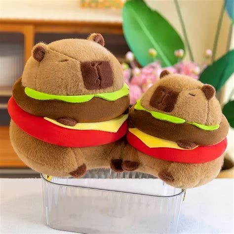Capibara Juguete De Peluche Para Niños Muñeco De Animal De Simulación