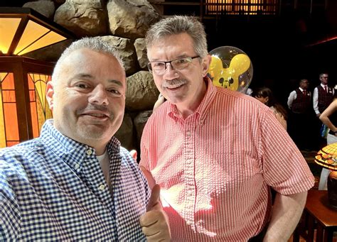 Disney Legend Tony Baxter And Legend To Be Mark Henn Say Hello To