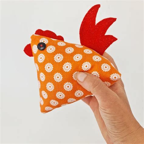 Chicken Pin Cushion Or Ornament Pin Cushions Machine Embroidery