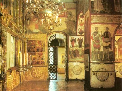 Благовещенский собор московского Кремля история иконостас фото