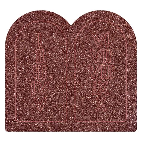 Religious Ten Commandments Wood Shape Unfinished Blank Awesome Life