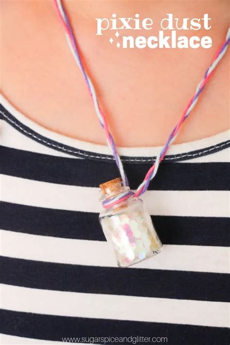 Pixie Dust Jar Necklace ⋆ Sugar Spice And Glitter