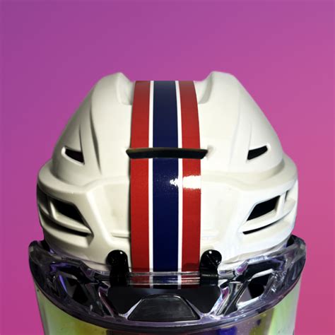 Custom Helmet Stripes Chel Wear Hockey Boutique