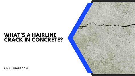 All About Hairline Crack In Concrete What Causes Hairline Cracks In