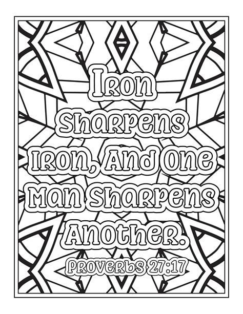 Proverbs 1717 Coloring Page